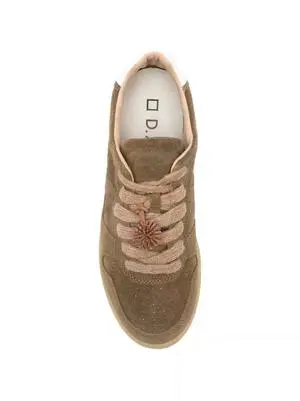 D.a.t.e. Court 2.0 Logo-embossed Suede Sneakers