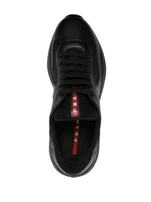 Prada America's Cup Leather Sneakers