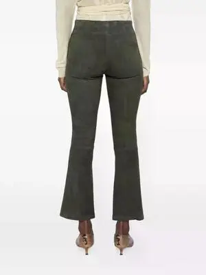 ARMA Zaragoza Suede Trousers - Green
