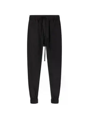 THOM KROM Low-crotch Drawstring Track Pants - Black