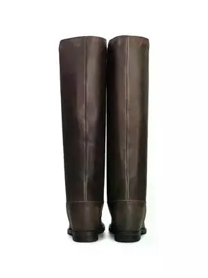 VIA ROMA 15 V-cut Knee-high Boots