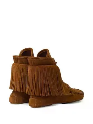 Paris Texas Indiana Fringed Ankle Boots