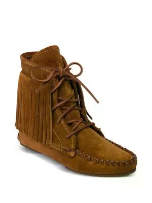 Paris Texas Indiana Fringed Ankle Boots