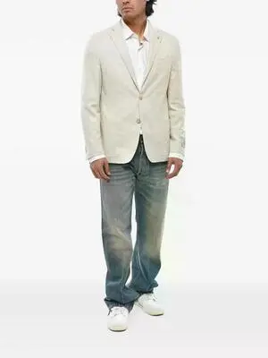 Corneliani Cc Collection Single-breasted Blazer - Neutrals