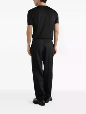 Dolce & Gabbana Silk Serafino T-shirt
