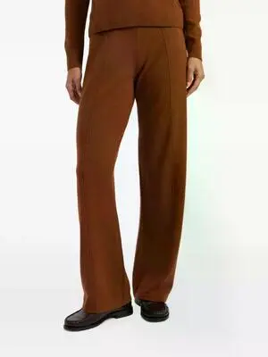 Chinti & Parker Wide-leg Knitted Track Pants