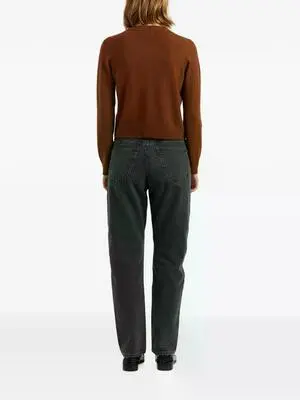 Chinti & Parker Basics Crew-neck Button-up Cardigan