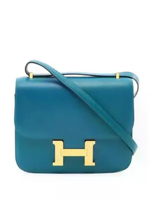 Hermès 2018 Constance 3 Mini Shoulder Bag - Blue