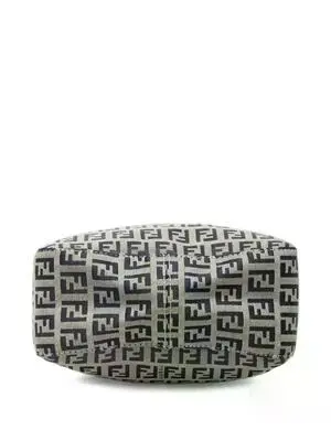 Fendi Zucchino Canvas Shoulder Bag