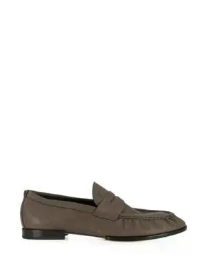 TOD'S Leather Penny Bar Loafers