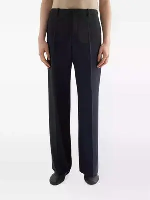 JIL SANDER Technical Crêpe Trousers - Black
