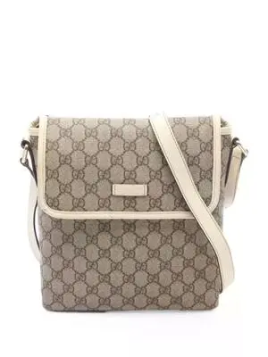 Gucci Gg Supreme Monogram Canvas Crossbody Bag