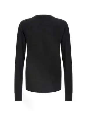THOM KROM Thumb-hole-cuff Cross-seam T-shirt
