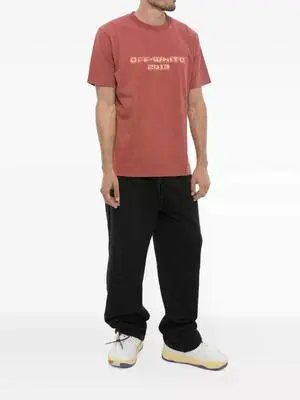 Off-White Logo-print Bacchus-print T-shirt