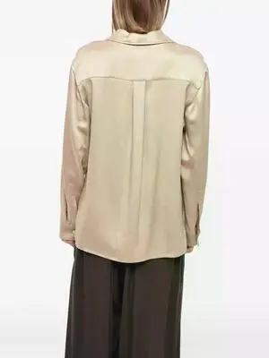 BLAZÉ MILANO Gigi Satin Blouse