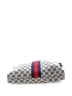 Gucci Gg Canvas Messenger Bag - Blue