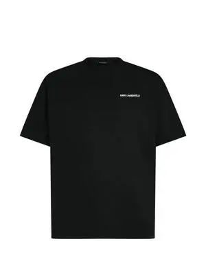 Karl Lagerfeld Après Ski Club Logo T-shirt - Black