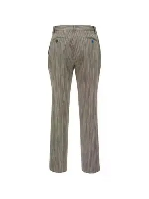 Paul Smith Herringbone Tailored Trousers - Grey
