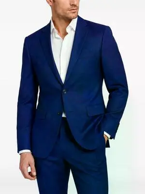 BOSS Check-pattern Single-breasted Suit
