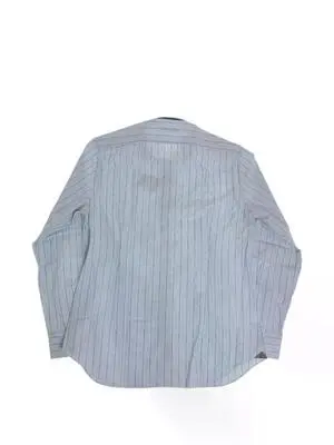 Corneliani Striped French-collar Shirt