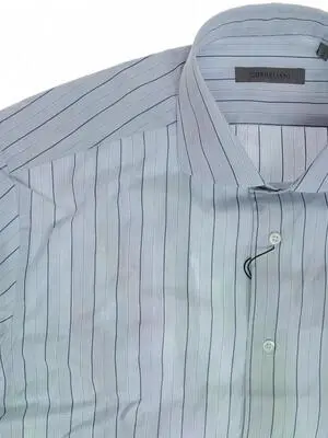 Corneliani Striped French-collar Shirt