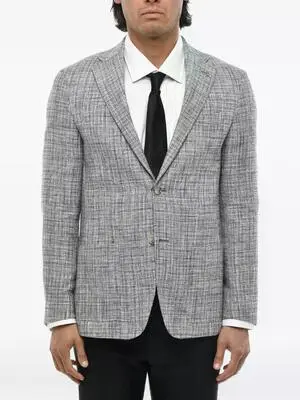 Corneliani Single-breasted Tweed Blazer