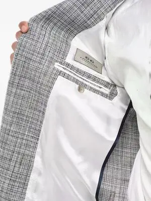 Corneliani Single-breasted Tweed Blazer
