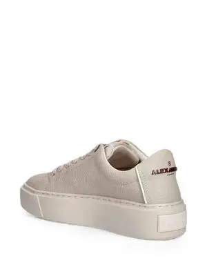 ALEXANDER SMITH London Grained Leather Platform Sneakers