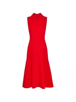 EMILIA WICKSTEAD Leontine Flat Midi Dress