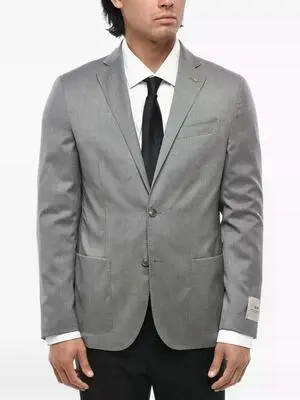 Corneliani Single-breasted Patch-pocket Blazer