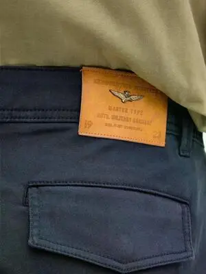 AERONAUTICA MILITARE Logo-patch Cargo Shorts