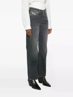 DIESEL® Faded Effect Straight-leg Jeans