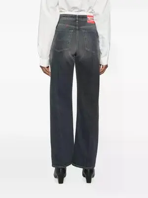 DIESEL® Faded Effect Straight-leg Jeans