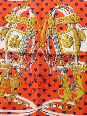 Hermès 2020s Brides De Gala Love Scarf