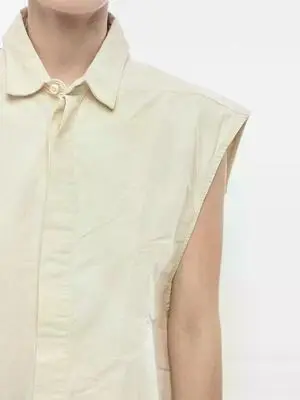 Fear Of God Essentials Sleeveless Shirt With French Collar