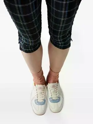 LILI CURIA Zola Panelled Lace-up Sneakers