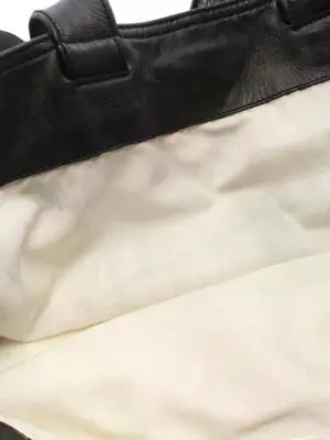 Prada 2000s Triangle Logo Tote Bag