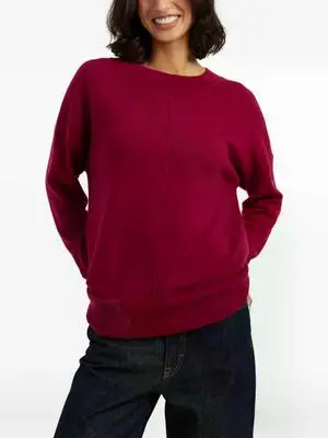 Chinti & Parker Seam-detail Slouchy Crew Neck Sweater