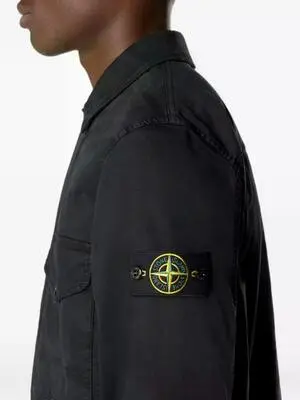 Stone Island Zip-up Cotton Jacket