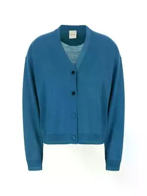 Paul Smith V-neck Button-up Cardigan - Blue