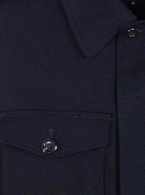 Emporio Armani Button-up Wool Jacket