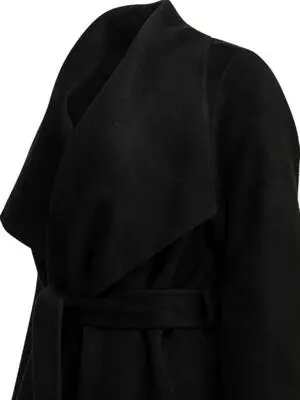 IVY OAK Belted Shawl-collar Coat