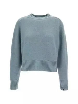 Extreme Cashmere N.167 Crew-neck Ribbed-trim Sweater - Blue