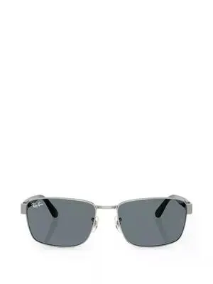Ray-ban Rectangle-frame Sunglasses - Silver