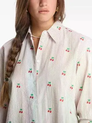 MC2 SAINT BARTH Embroidered Stripe Shirt