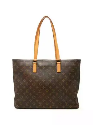 LOUIS VUITTON Monogram Luco Tote Bag - Brown