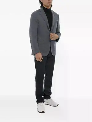 Corneliani Single-breasted Wool Blazer