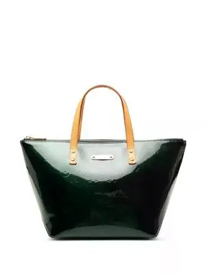 LOUIS VUITTON Monogram Vernis Bellevue Pm Handbag - Green
