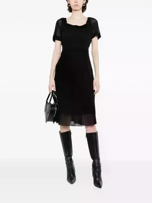 Marc Jacobs Pleated Midi Dress