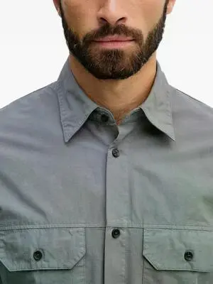 Armani Exchange Ripstop Flap-pocket Shirt